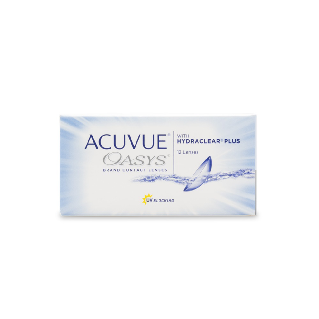 ACUVUE OASYS WITH HYDRACLEAR PLUS (12 PACK) | Illusion Eyewear